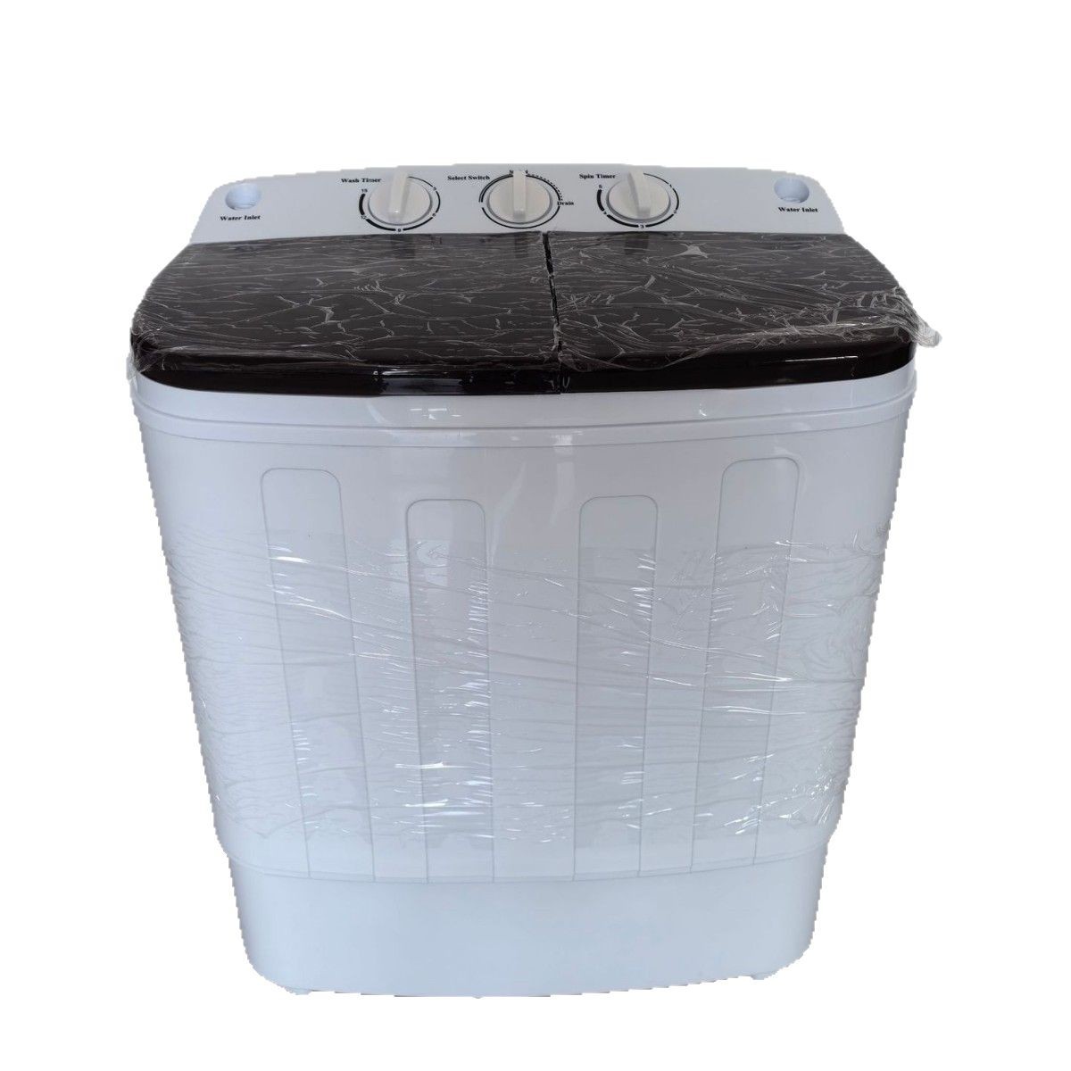 Cross-border double barrel washing machine double cylinder washing ...